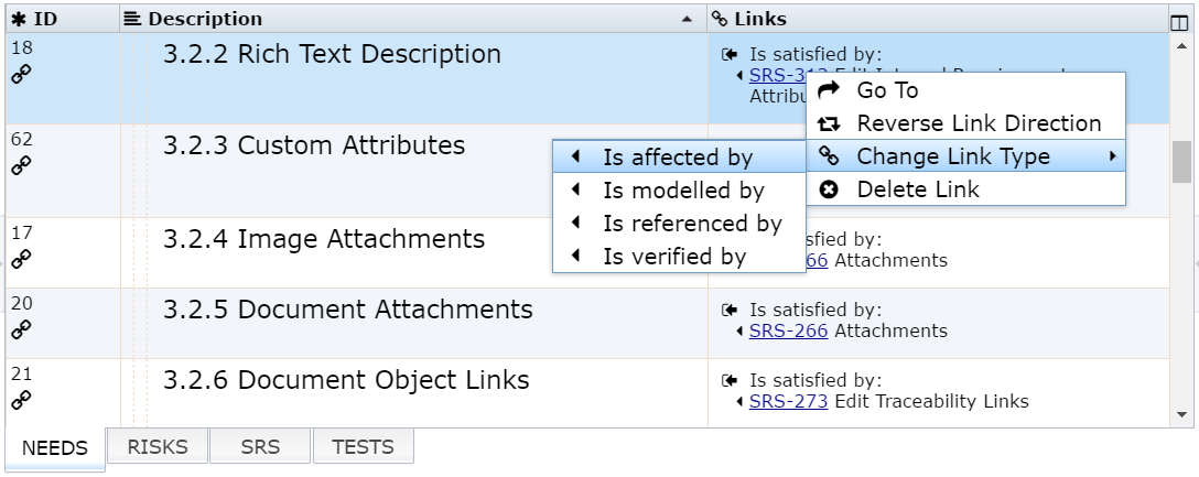 ReqView Beta 2.1.RC1 – Traceability Improvements | ReqView Blog