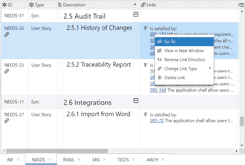 Requirements Traceability Links | ReqView Documentation