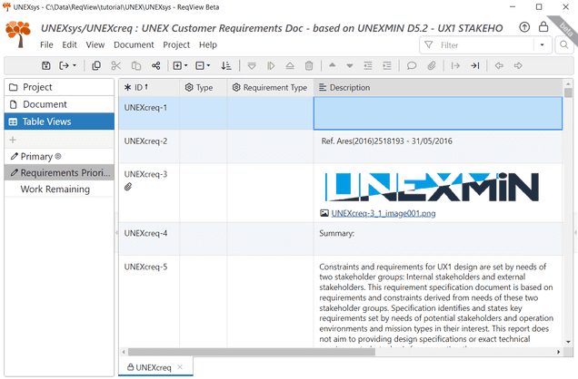 Stakeholder Requirements Specification Reqview Starter Guide Tutorial 9651
