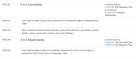 ReqView Beta 2.0.RC1 – Project HTML Report | ReqView Blog