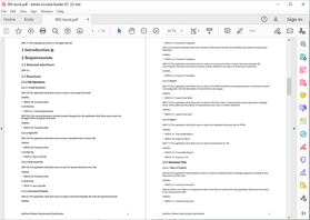 Export Documents to PDF | ReqView Documentation