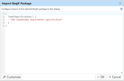 Import Requirements From ReqIF | ReqView Documentation