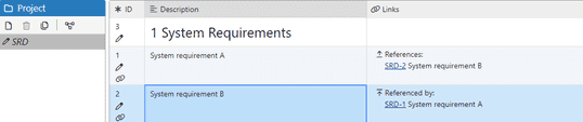 Requirements Traceability Links | ReqView Documentation