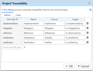Requirements Traceability Links | ReqView Documentation