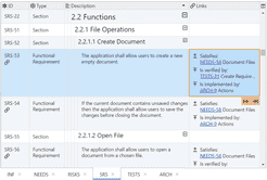 Requirements Traceability Links | ReqView Documentation