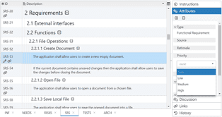 Edit Documents | ReqView Documentation