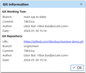 Collaborate via Git | ReqView Documentation